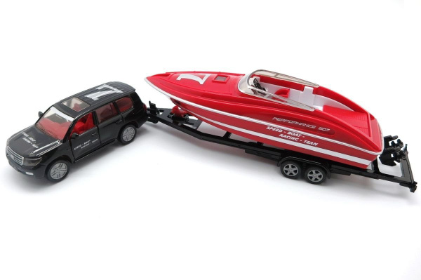 Машина с катером (1:55), Siku, 2543 - купить с доставкой по выгодным ценам в интернет-магазине ...