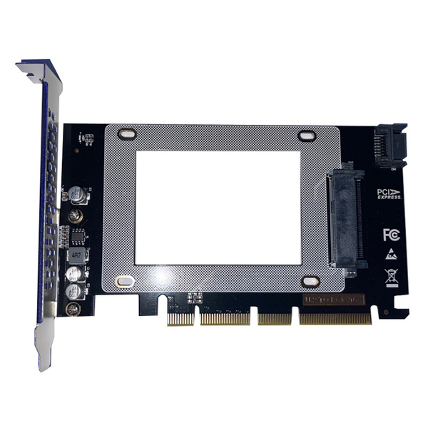 Характеристики Адаптер PCIE 3.0 X4/X8/X16 на U.2 SFF-8639 PCI-E Riser ...