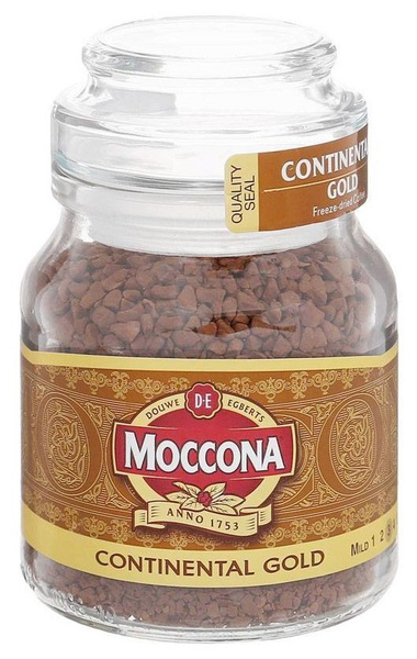 Moccona Continental Gold 95 г - купить с доставкой по выгодным ценам в ...