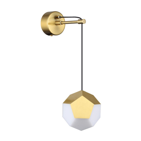 Настенный светильник Odeon Light BINGO_золотистый, LED купить по ...