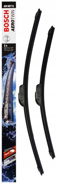 Комплект бескаркасных щеток стеклоочистителя Bosch 3397118909 ...