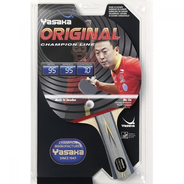 Ракетка для н/тенниса Yasaka Original, FL/CV - купить с доставкой по выгодным ценам в интернет ...