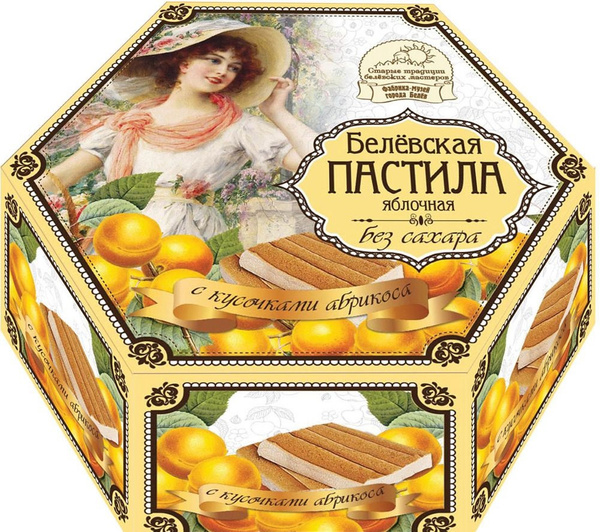 Пастила Белевская пастила абрикос, 200 г - купить с доставкой по ...