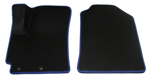 Коврики в салон автомобиля EvaTeka T4P/S+, цвет черный, синий - купить по выгодной цене в ...