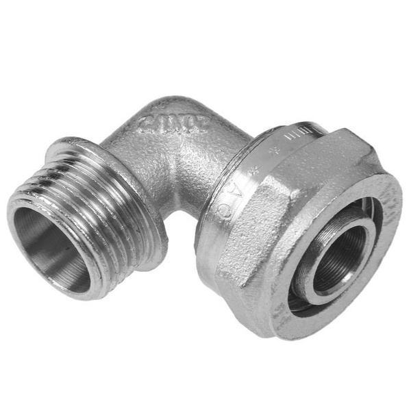 Уголок AQuapex, обжимной, 20 мм х 1/2" наружная резьба, sl-1435107-1 ...