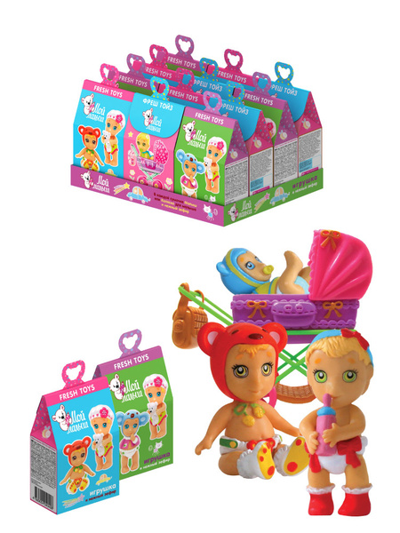 Зефир жевательный Фреш тойз/Fresh Toys свит-бокс "Мой Малыш" шоу-бокс ...