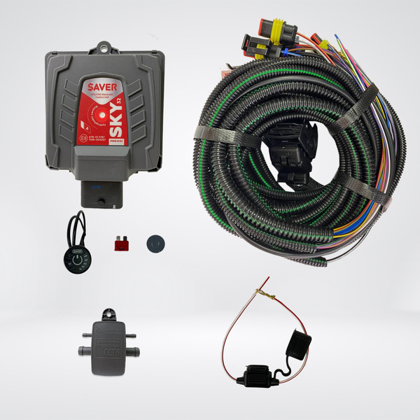 Комплект электроники ГБО SAVER SKY 32 (4 цил.) - SAVER арт. 6905340011 ...