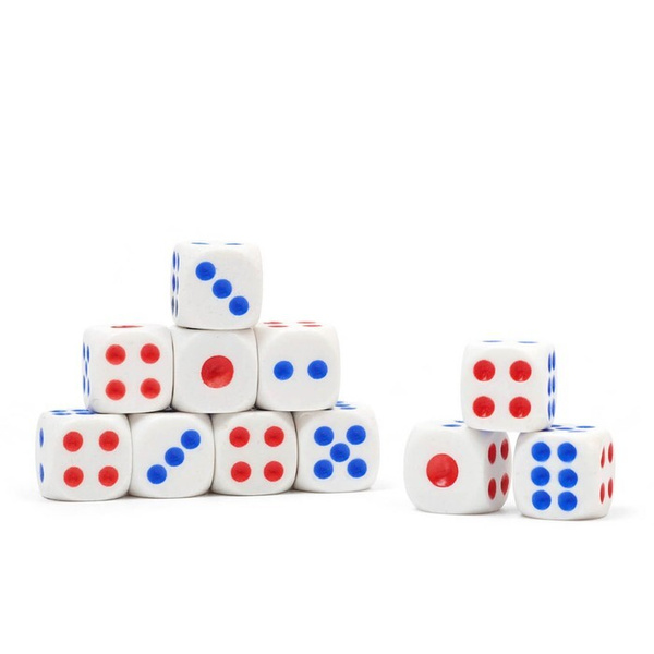 8 штук!!! Кости игральные, кубики для игр, размер 14 х 14 мм - купить с ...