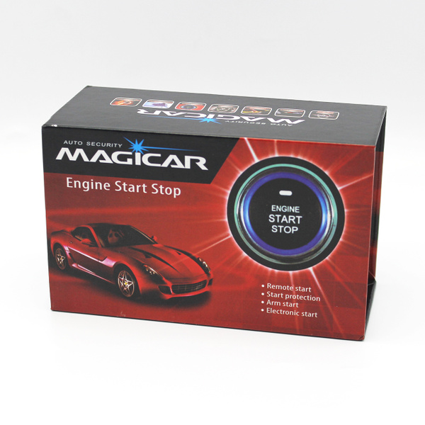 Кнопка запуска двигателя универсальная СТАРТ/СТОП для быстрого запуска двигателя MAGICAR MG-06EG ...