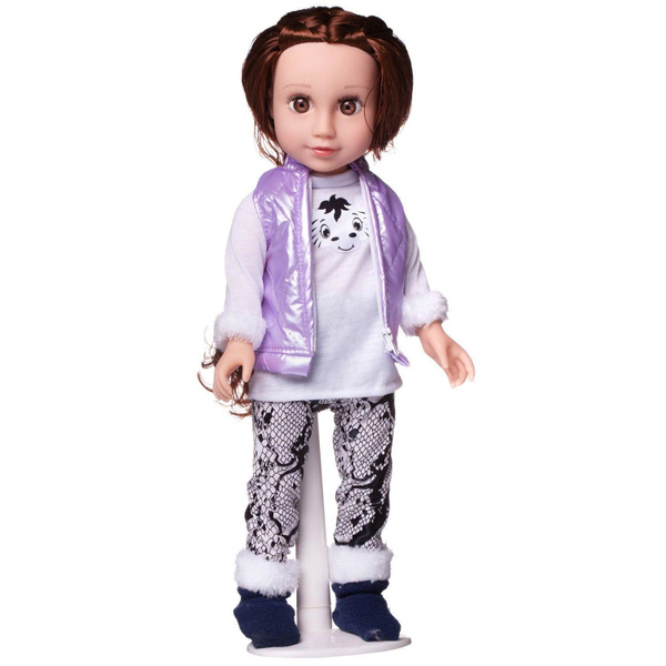 Кукла Junfa Ardana Baby в фиолетовом жилете 45 см WJ-21808 - купить с доставкой по выгодным ...