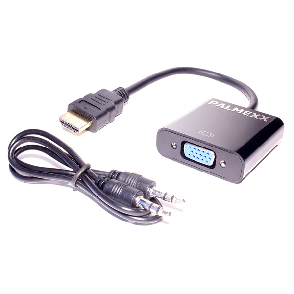 Адаптер PALMEXX HDMI - VGA-AUDIO - купить с доставкой по выгодным ценам ...