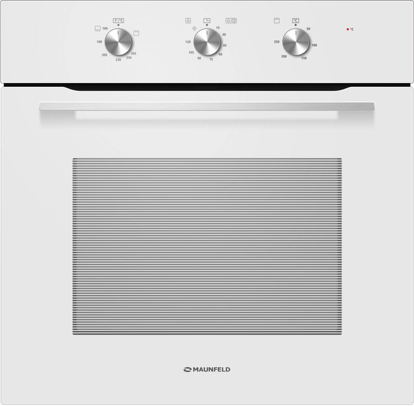 Шкаф духовой газовый с электрическим грилем MAUNFELD MOGS703W - купить ...
