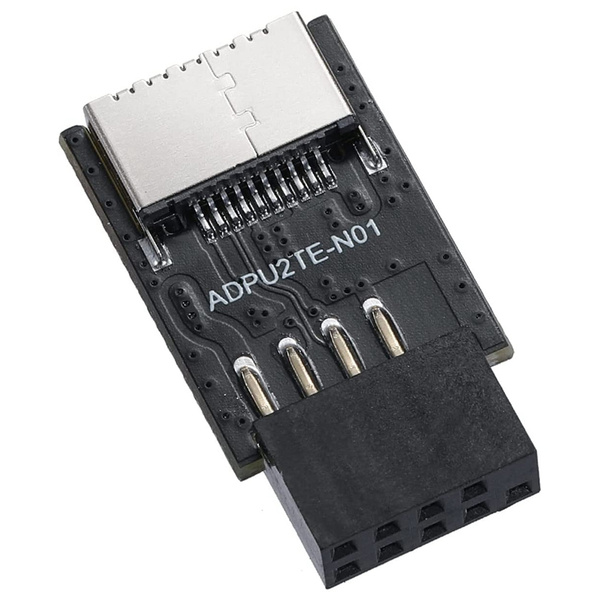 Передняя панель USB 2.0 с 9-контактным разъемом Type-E - купить с ...