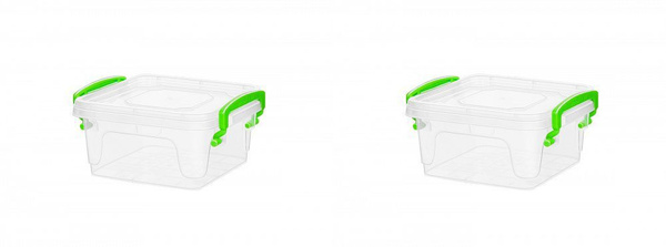 Elfplast Контейнер пищевой, 1800 мл, 2 шт купить на OZON по низкой цене (652583296)