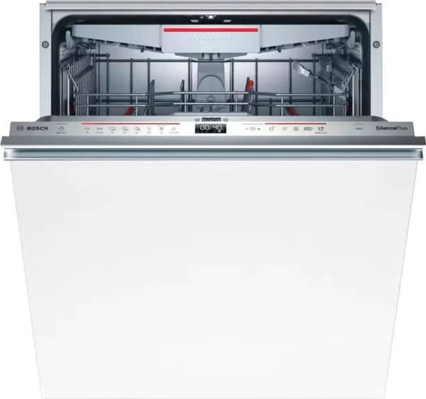 Встраиваемая посудомоечная машина Bosch SMV6ZCX42E, серебристый купить ...