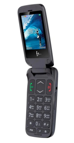 Мобильный телефон F+ Ezzy Trendy 1, серый - купить по выгодной цене в интернет-магазине OZON ...