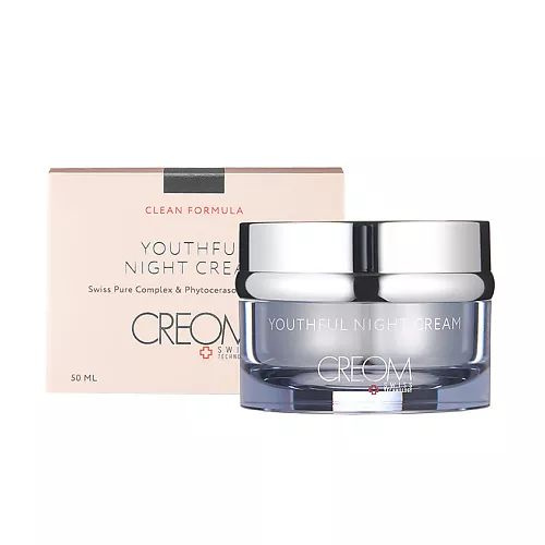 CREOM Крем ночной омолаживающий (Youthful Night Cream) 50 мл - купить с ...