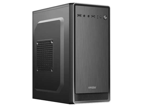 Ginzzu Компьютерный корпус B180, черный - купить с доставкой по ...