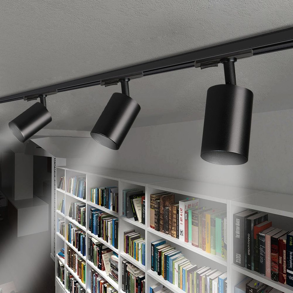 Трековый светильник Jazzway под лампу с цоколем GU10 PTR 26 - купить с доставкой по выгодным ...