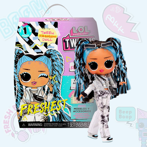 Кукла LOL Surprise Tweens 576686 кукла ЛОЛ Freshest 16,5 см Твинс ...