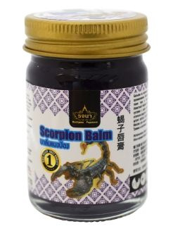 Тайский бальзам Rochjana с ядом скорпиона (Scorpion Balm) 50гр. купить ...