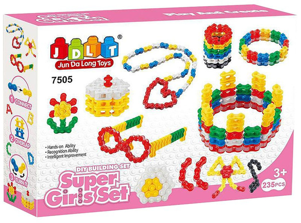 Конструктор JDLT 7505 Super Girls Set (235 деталей) - купить с доставкой по выгодным ценам в ...