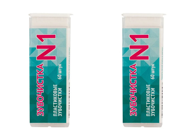 SMARTPICK Пластиковые зубочистки № 1, 60 шт, 2 уп/ купить на OZON по низкой цене (1735809772)