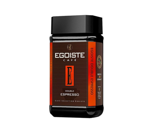 Кофе Egoiste Double Espresso, 100г, 1 шт. - купить с доставкой по ...