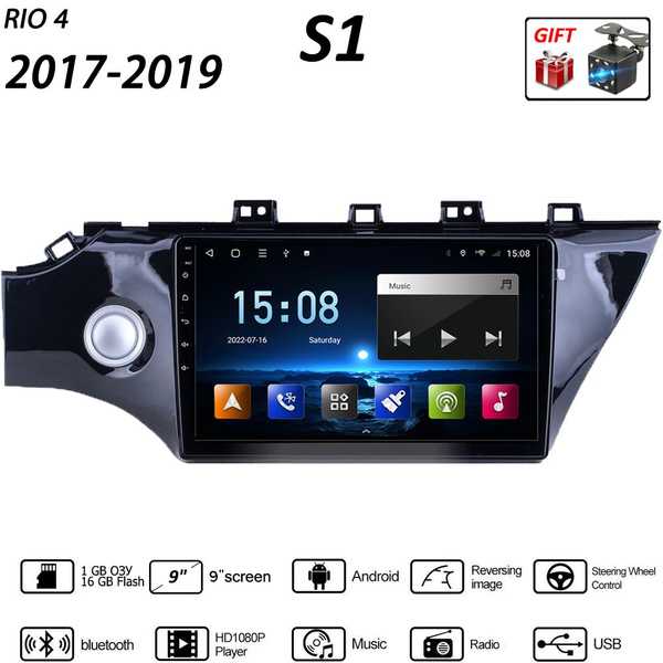 Штатная магнитола 2 дин Андроид Киа рио 4/KIA RIO 4 2017-2019 1+16Гб ...