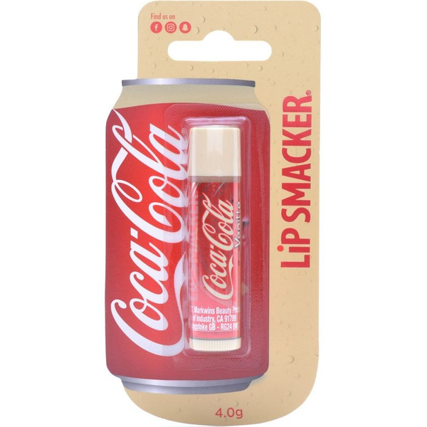 Lip Smacker Бальзам для губ Coca Cola Vanilla 4 гр купить с доставкой