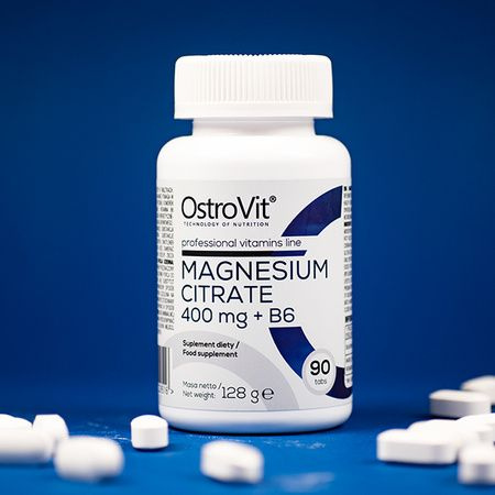 ОстроВит Цитрат Магния 400 мг. + Витамин B6, OstroVit Magnesium Citrate ...