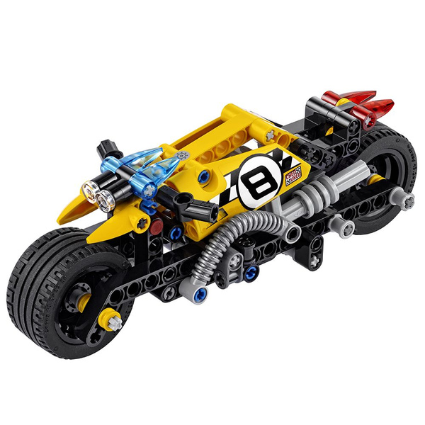 Конструктор TECH BRICKS: Трюковый байк / Инерционный двигатель / 140 деталей - купить с ...