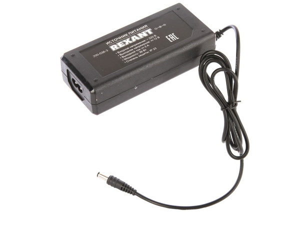 Блок питания Rexant 110-220V AC/12V DC 3А 36W IP23 200-036-3 - купить с доставкой по выгодным ...