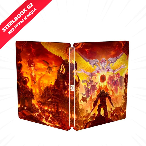 Игра DOOM Eternal (Steelbook Без Игры) (PlayStation 4, PlayStation 5 ...