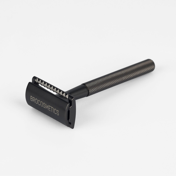 Т-образный бритвенный станок BROCOSMETICS с комплектом лезвий - купить ...