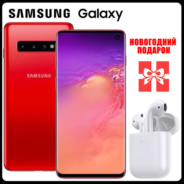 Смартфон Samsung Galaxy S10 SM-G973F/DS Мобильный телефон Android ...