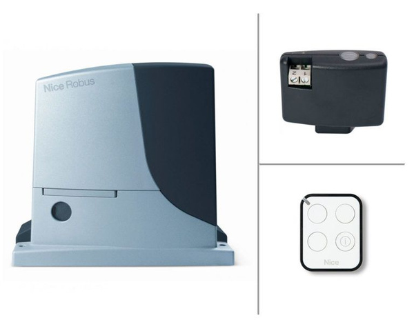 Комплект привода для откатных ворот Nice RB600BDKIT массой до 600 кг купить на OZON по низкой ...