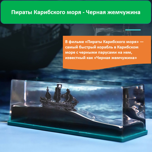 Украшение настольное интерьерное Черная Жемчужина - купить по доступным ...