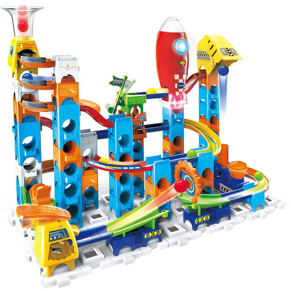 Интерактивная игра Гонки VTech Marble Rush, Rocket Set M100E, 78 деталей - купить с доставкой по ...