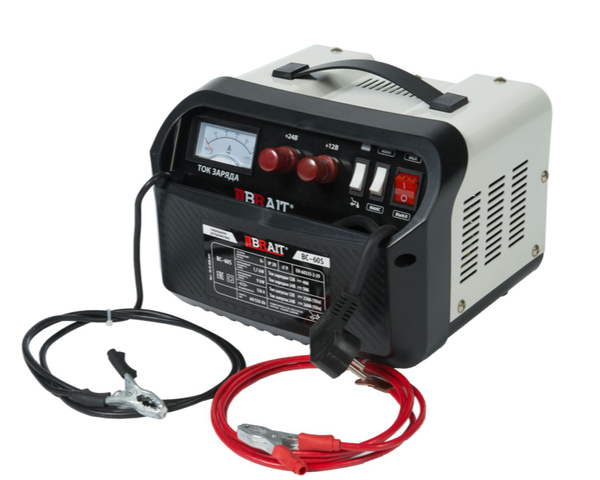 Устройство пуско-зарядное BRAIT BC-60S (12/24В, ток заряда 40/50А , мощность 1700Вт) купить на ...