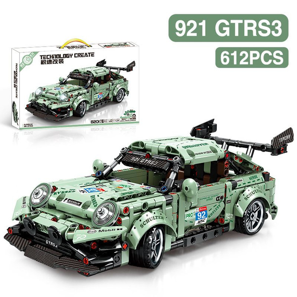 Машина конструктор Porshe 911 GTR / 612 деталей купить на OZON по ...
