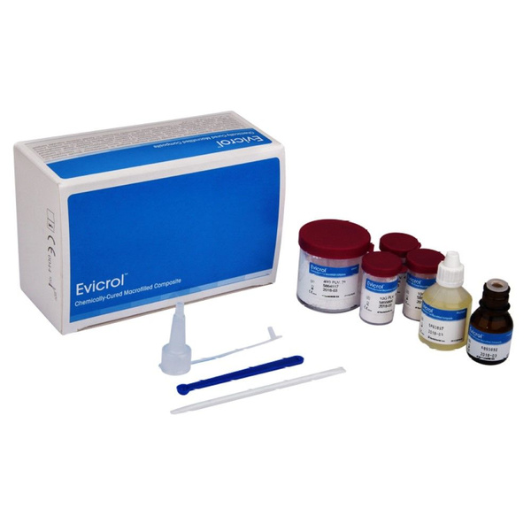 Двухкомпонентный пломбировочный материал Spofa "Evicrol (Эвикрол ...