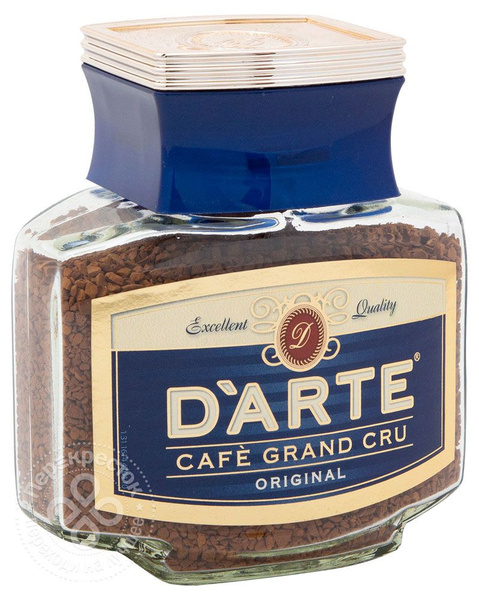 Кофе растворимый Darte Original Taste, 100 г - купить с доставкой по ...