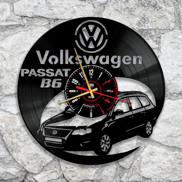 Настенные часы с изображением Volkswagen Passat B6, Фольксваген Пассат ...