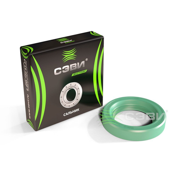 Сальник вторичного вала КПП - ГАЗ:3302,2217,2705,24-10,31029,31105,3111,24,3110,2752,3221 "СЭВИ ...