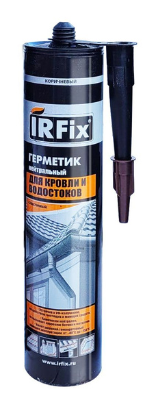 Силиконовый Герметик IRFix, Для крыши, коричневый - купить по низким ценам в интернет-магазине ...