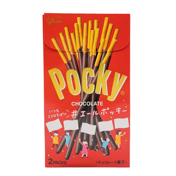 Печенье шоколадные палочки Поки Глико " Классические" POCKY,72 г ...