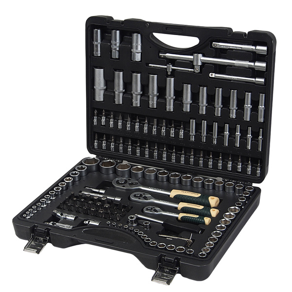 Набор инструментов с 6-гранными головками 150 пр. RF-41501-5 ROCKFORCE /1/2 - купить по выгодной ...