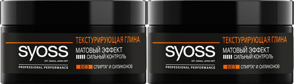 Глина Syoss для всех типов волос текстурирование сильная фиксация ...