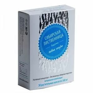 Лиственница сибирская подсочка. Новые сосуды, Сашера-Мед, 30 капсул ...